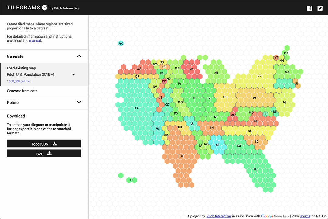 Pitch Interactive – Tilegrams